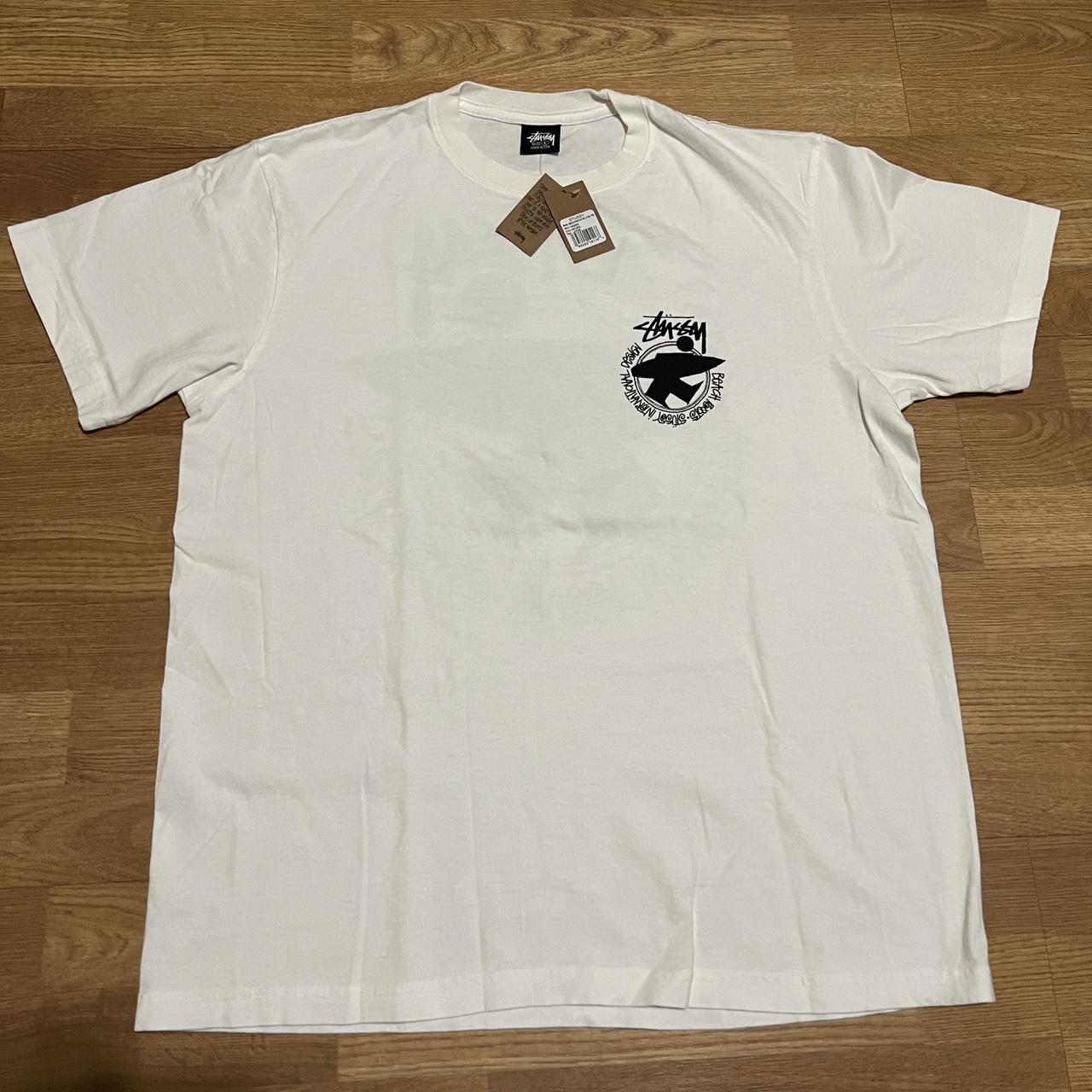 Stussy Beach Roots Pigment Dyed Tee Size L New with... - Depop