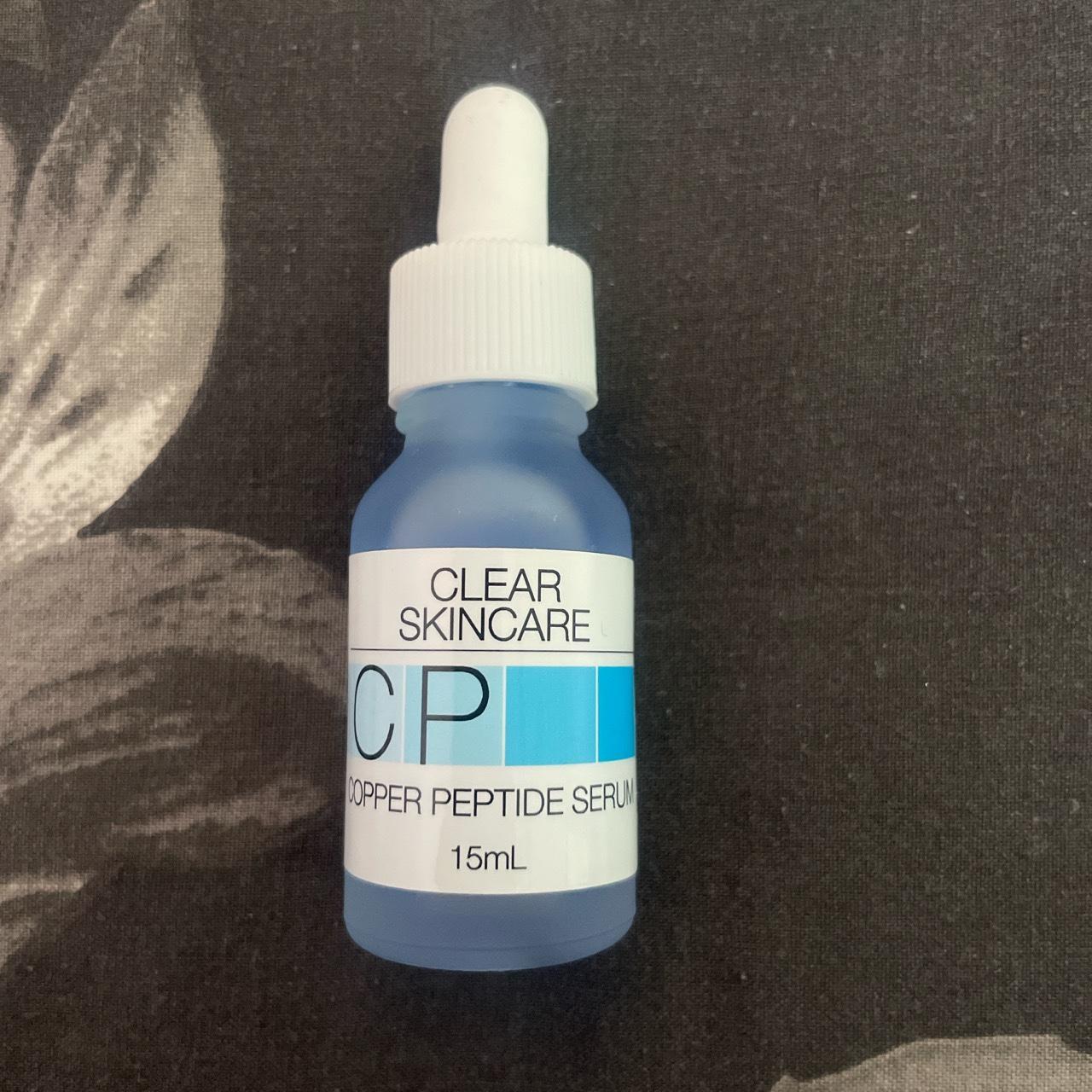 CLEAR SKINCARE COPPER PEPTIDE SERUM 15ml -7/8 full -... - Depop