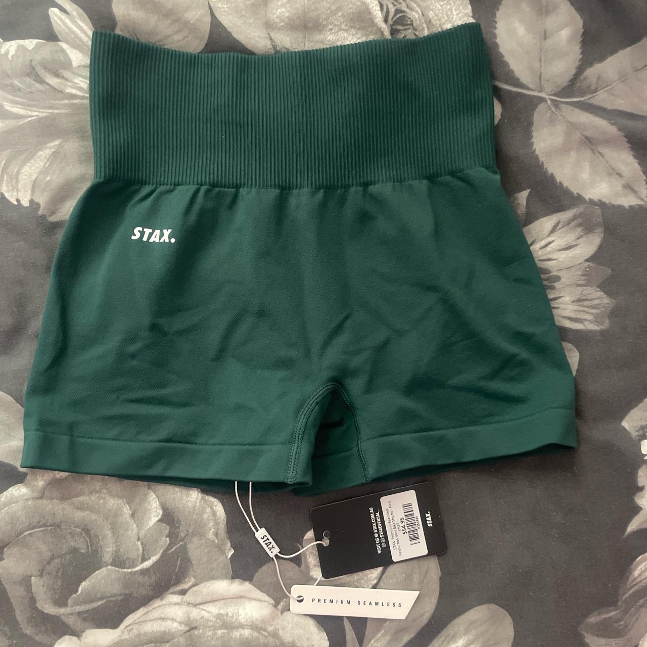 STAX SEAMLESS GYM SHORTS BRAND NEW UNWORN -tags... - Depop