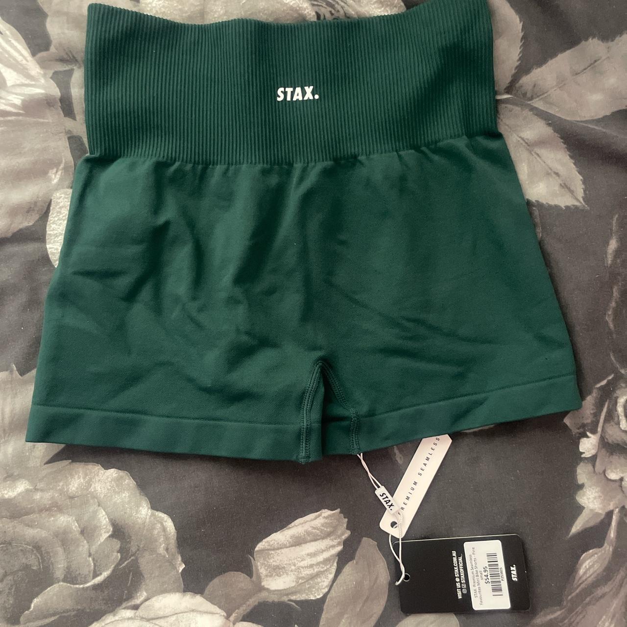 STAX SEAMLESS GYM SHORTS BRAND NEW UNWORN -tags... - Depop