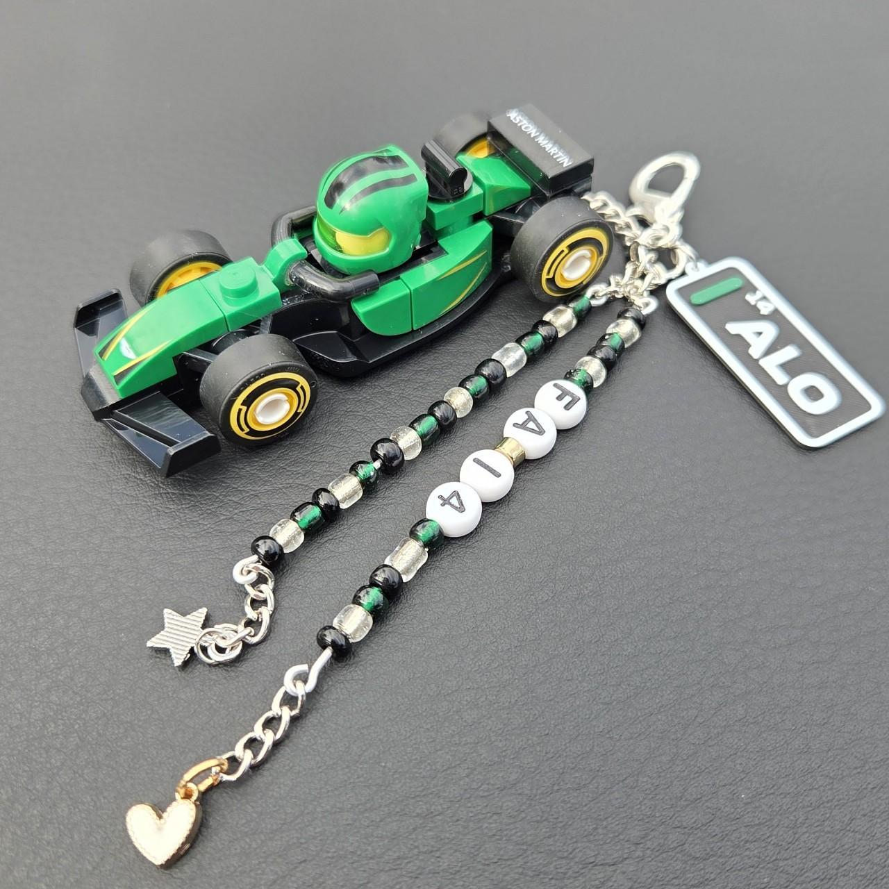 Fernando Alonso F1 Lego keychain This handmade... | Depop