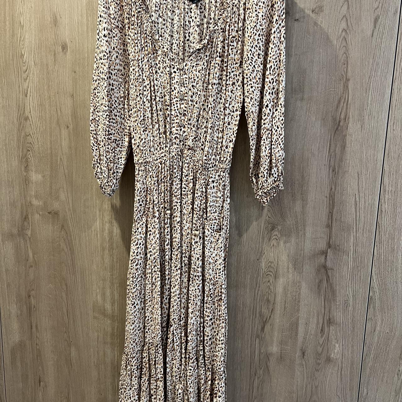 Kivari animal Print dress Size S - Depop