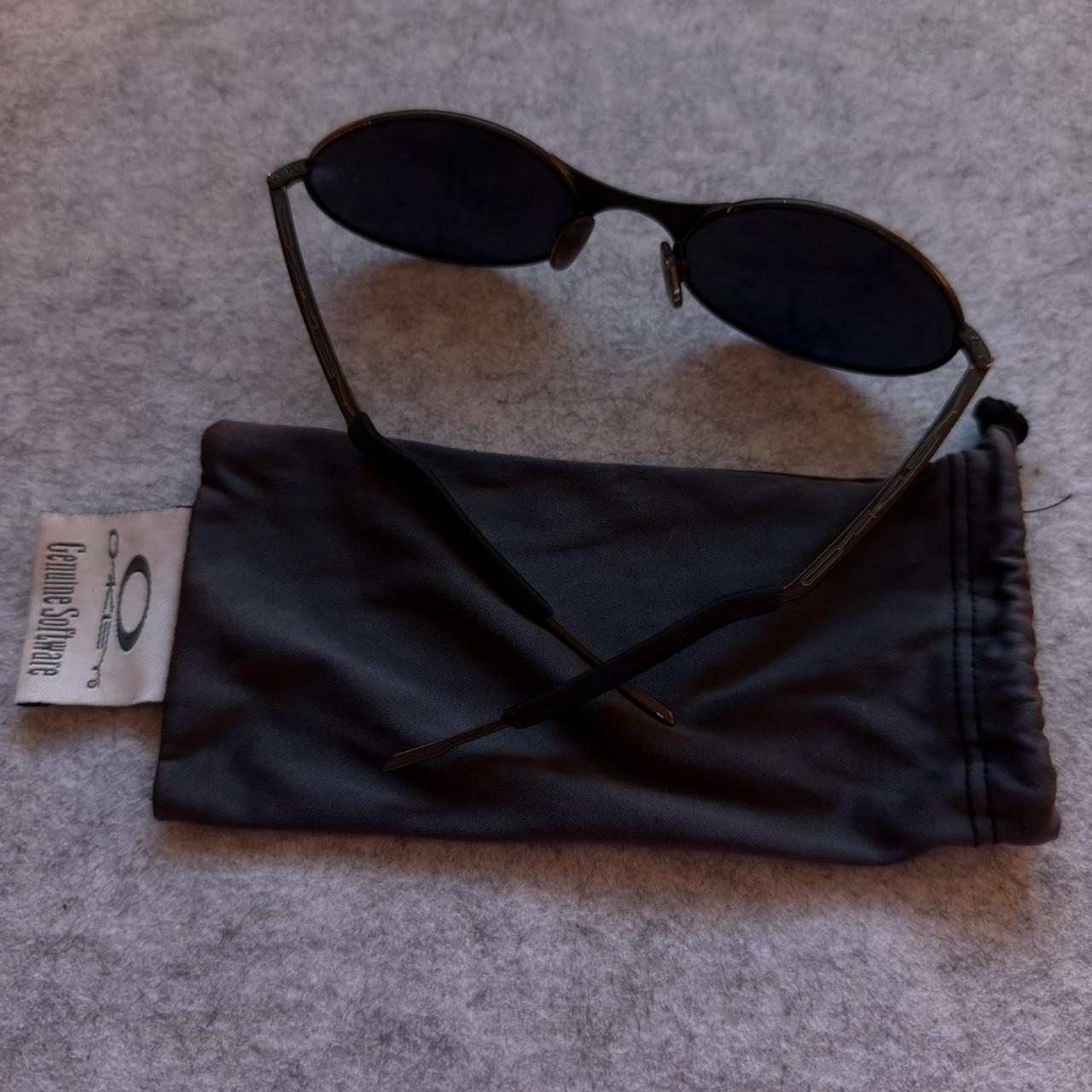 Oakley E Wire Sunglasses 90’s Black Authentic... | Depop