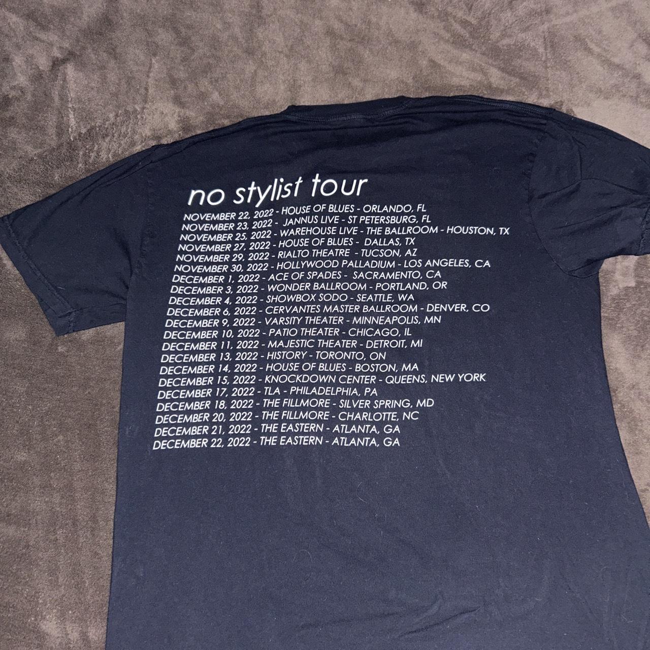 Destroy Lonely NO STYLIST TOUR Tee Leg 1... - Depop