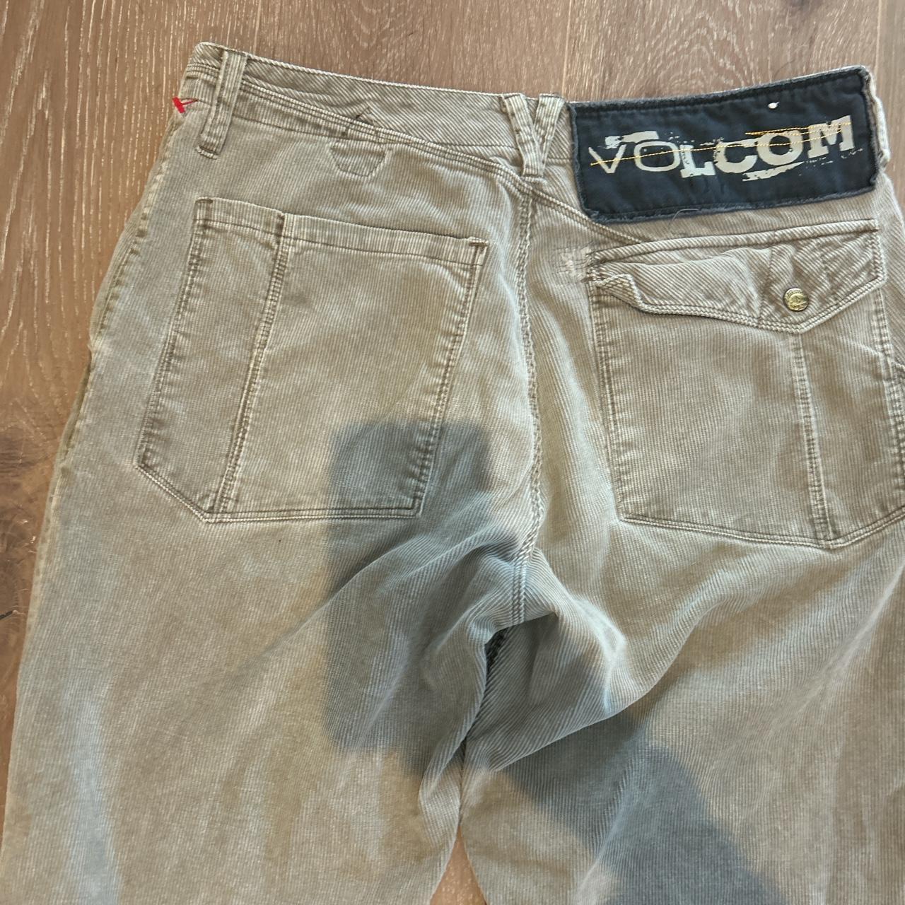 vintage baggy volcom corduroy pants - Depop