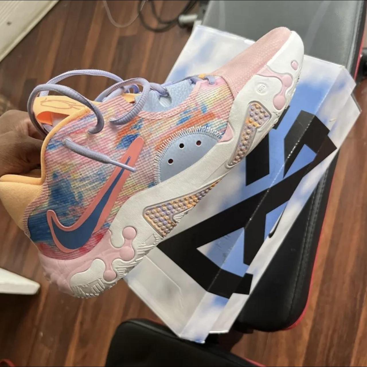 Nike PG 6 “painted swish” size 10 mens new worn once - Depop