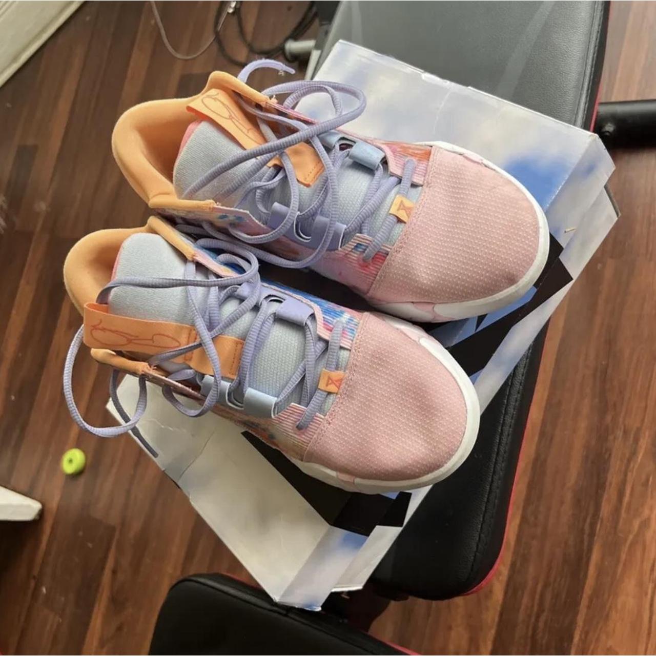 Nike PG 6 “painted swish” size 10 mens new worn once - Depop