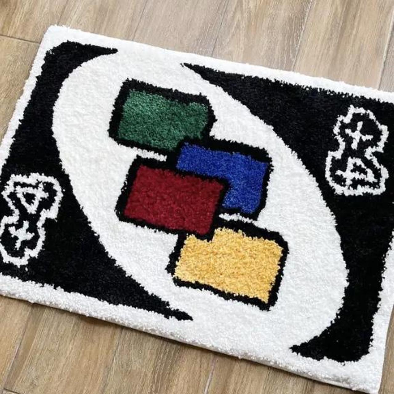 Uno card rug High quality 50x70 cm #carpet #custom... - Depop