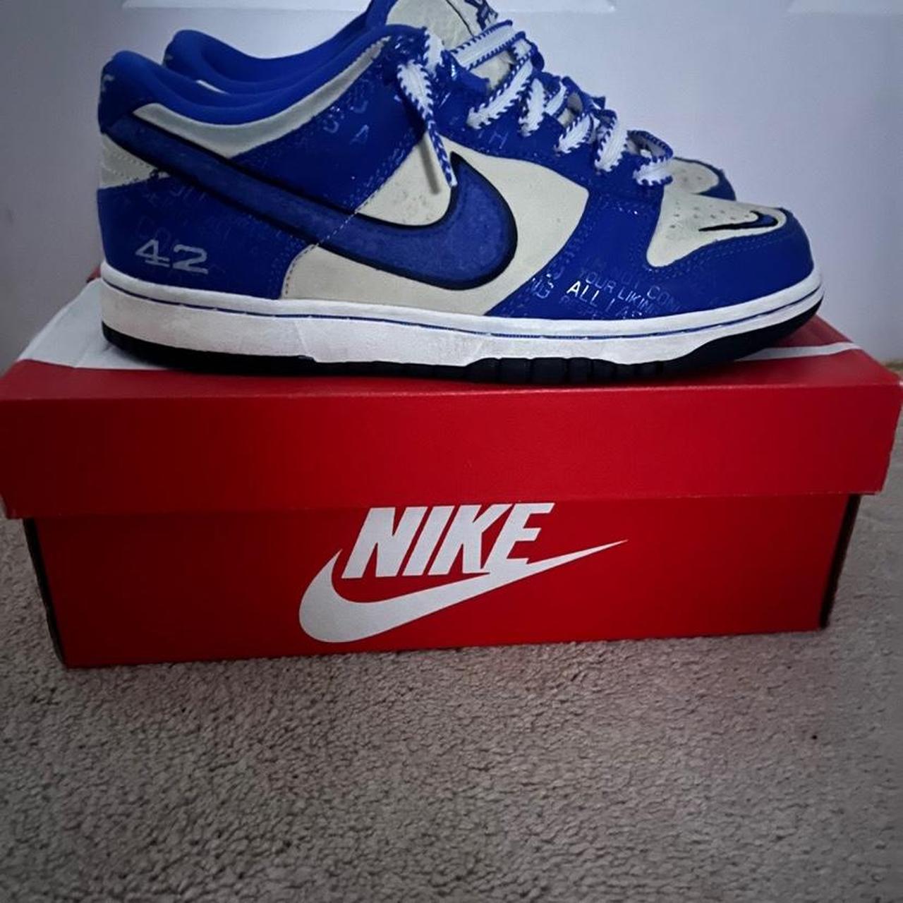 Nike Jackie Robinson dunks size 6.5 | Depop