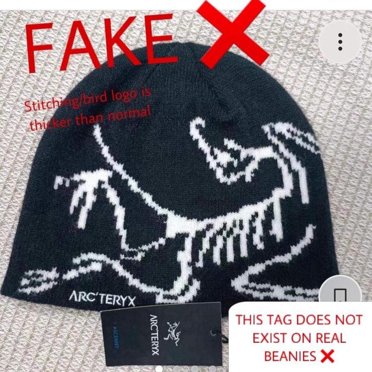 SPOT FAKE ARCTERYX BEANIES (pt 2) This rep is the... | Depop