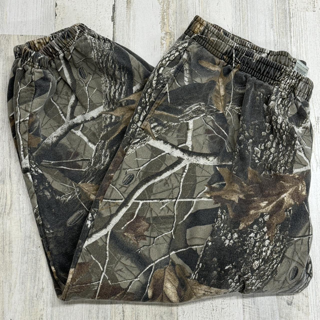 Vintage Liberty Realtree Camouflage Jogger... - Depop