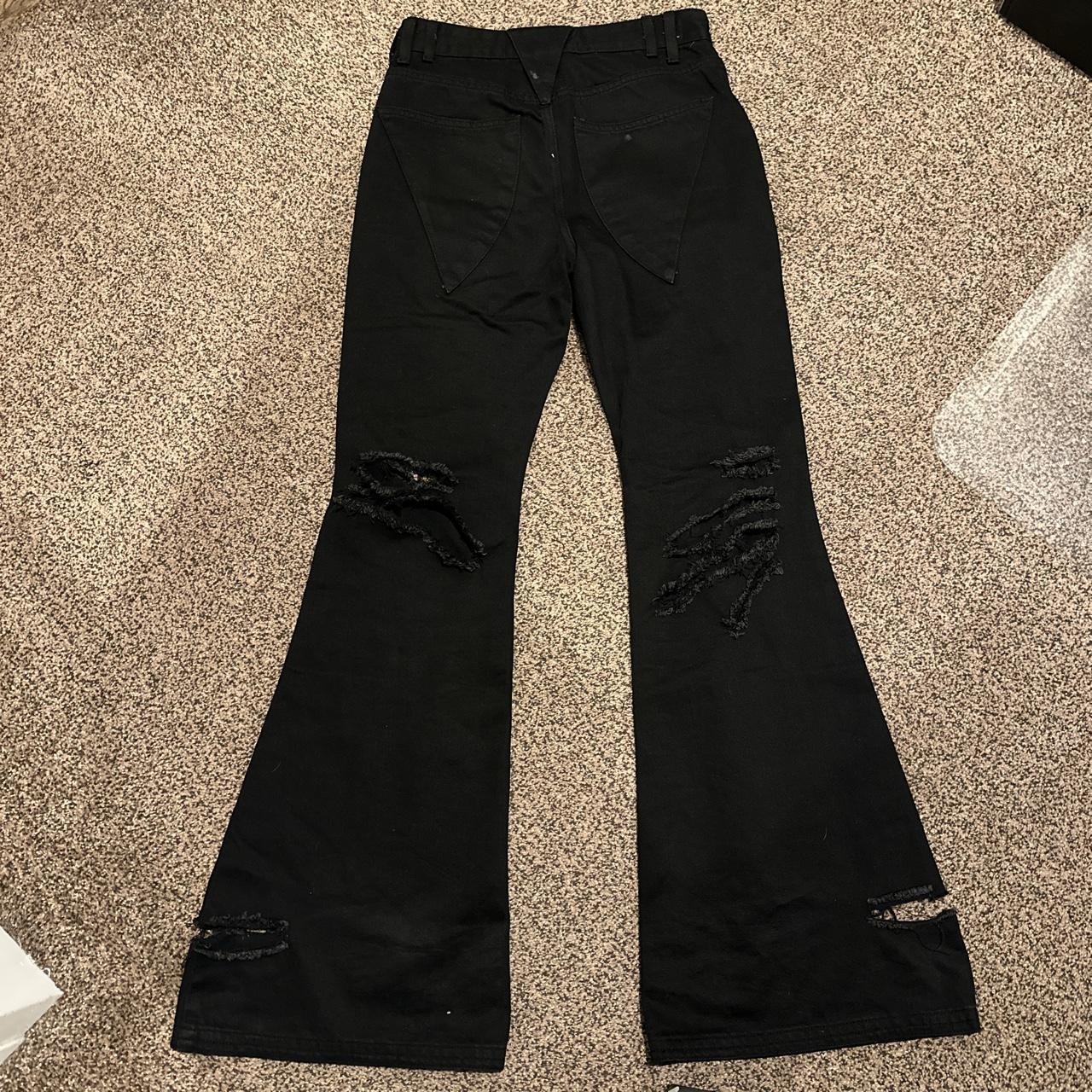 rustial flares waist 30 fits a little small 30”... - Depop