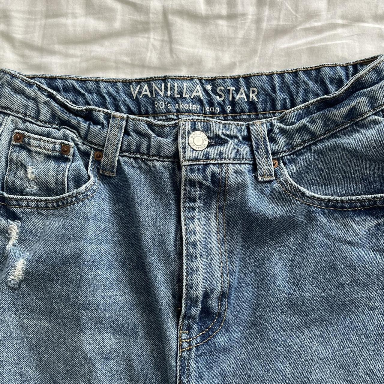 Vanilla Star Women's Blue Jeans | Depop