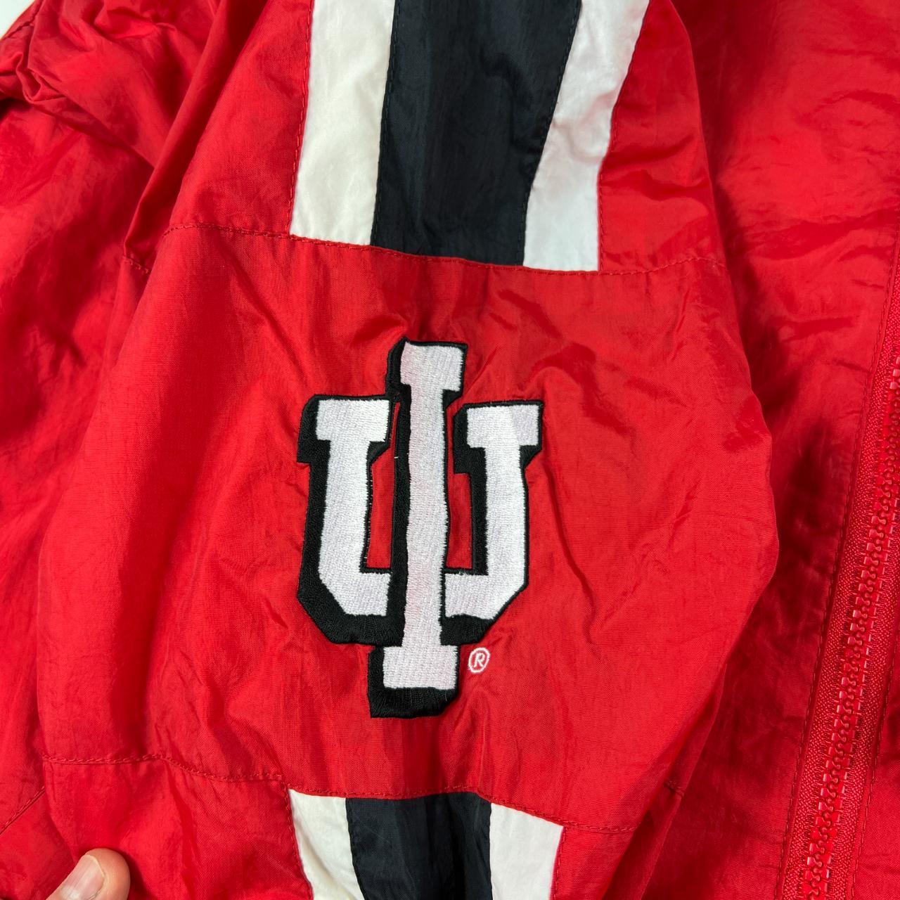Vintage 90s Starter NCAA Indiana Hoosiers Jacket... - Depop