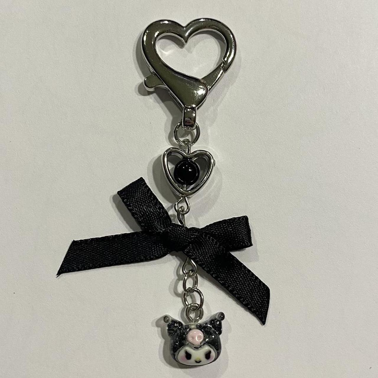 Sanrio Kuromi keychain! 🖤🎀 • cute on purse or... - Depop