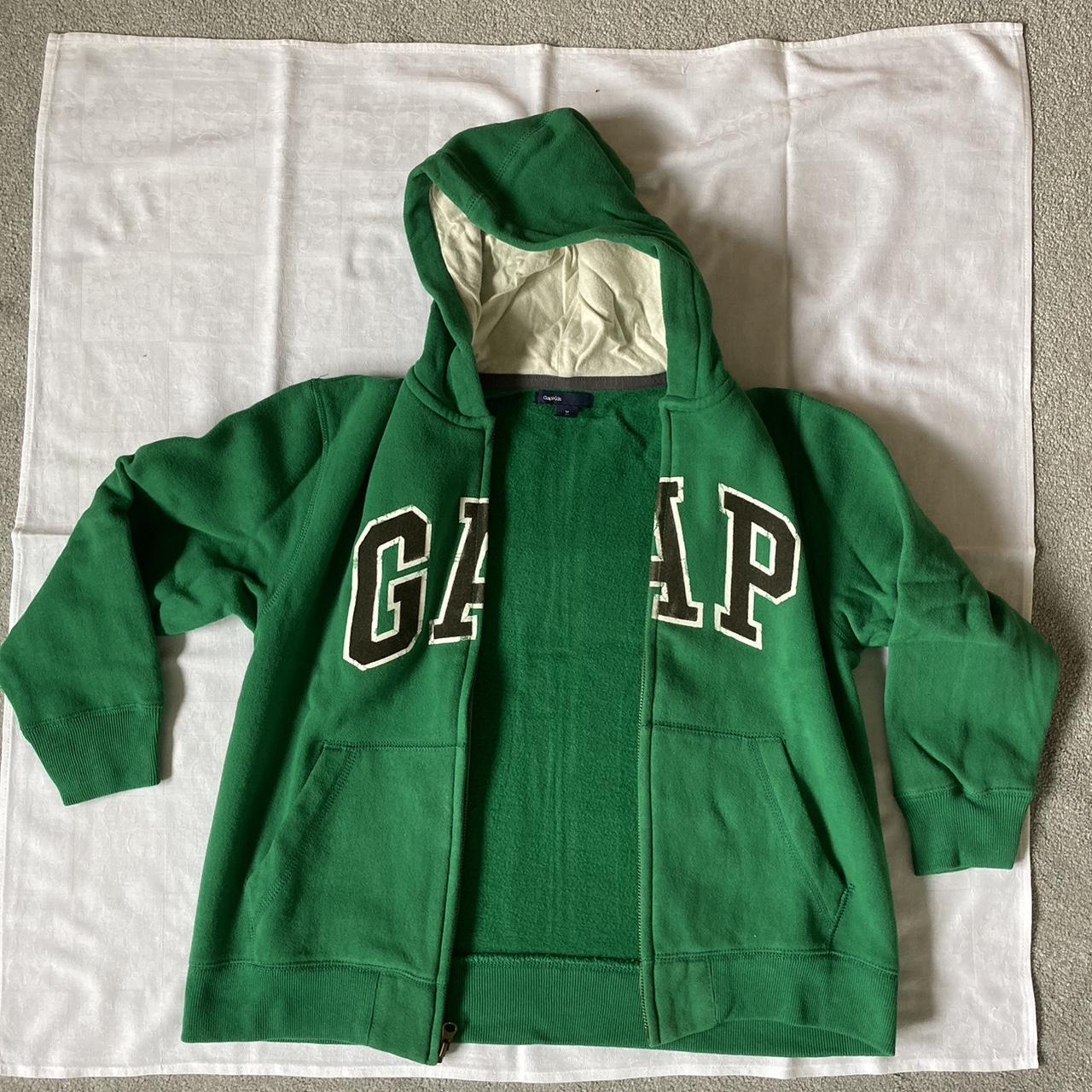 Gap Boys Medium (8) cotton- green with black and... - Depop