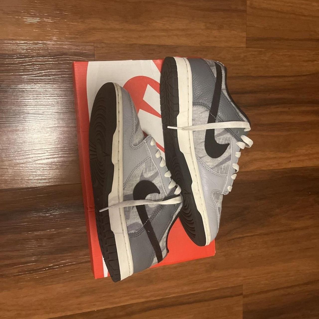 nike dunk low copy paste sz 7.5 #nike #dunk #grey... - Depop nike dunk low copy paste sz 7.5 #nike #dunk #grey... - Depop