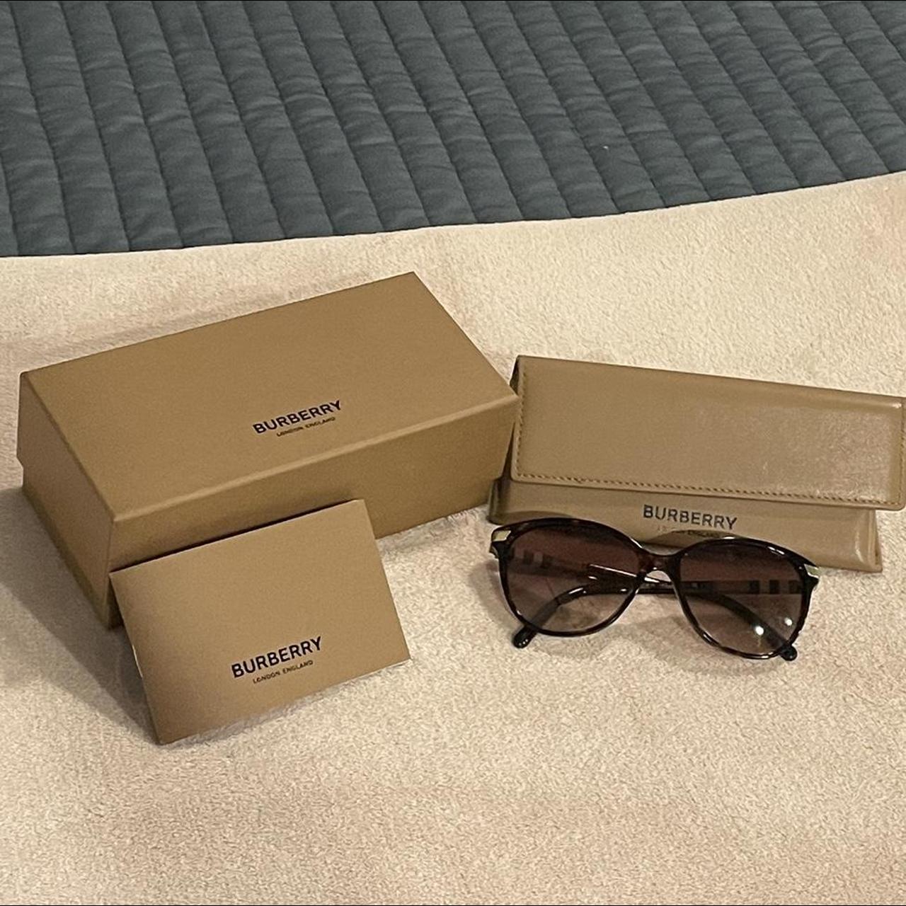 Burberry sunglasses. Originally purchased from... - Depop