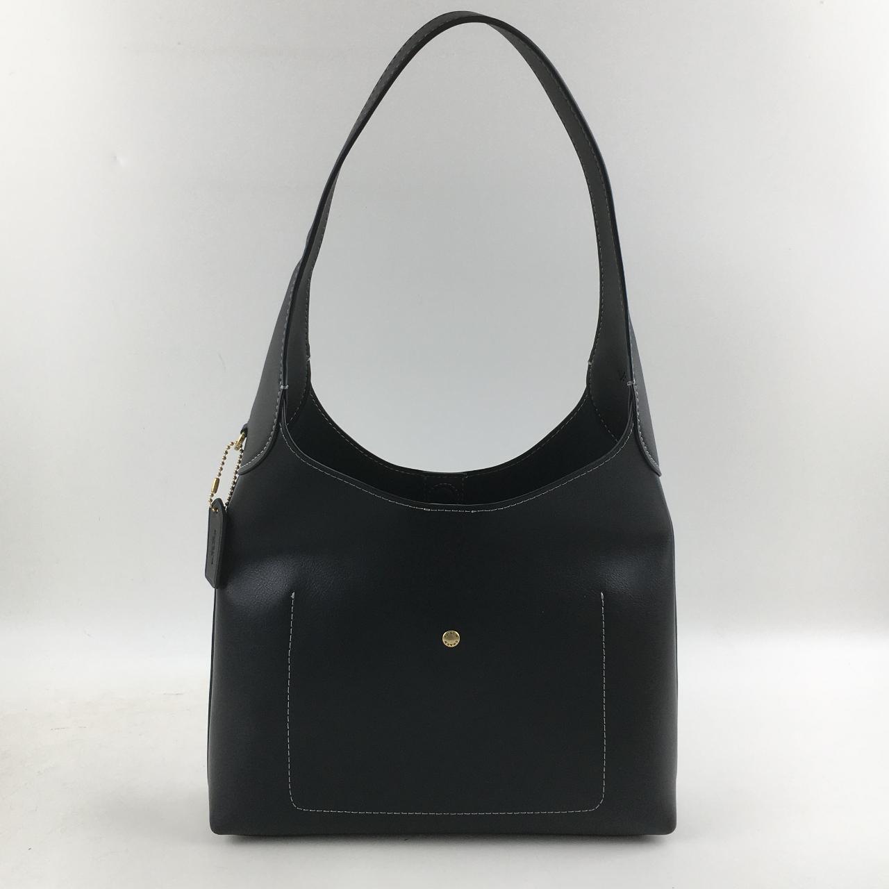 COACH Brooklyn Shoulder Bag CU068 black New,... - Depop