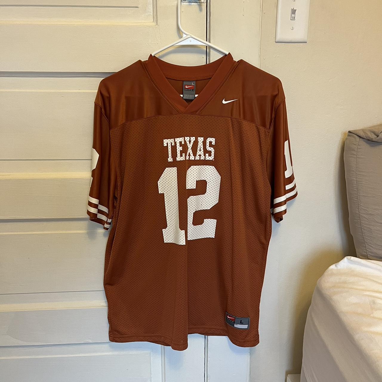 Texas football jersey nike Kids large fits like a... - Depop