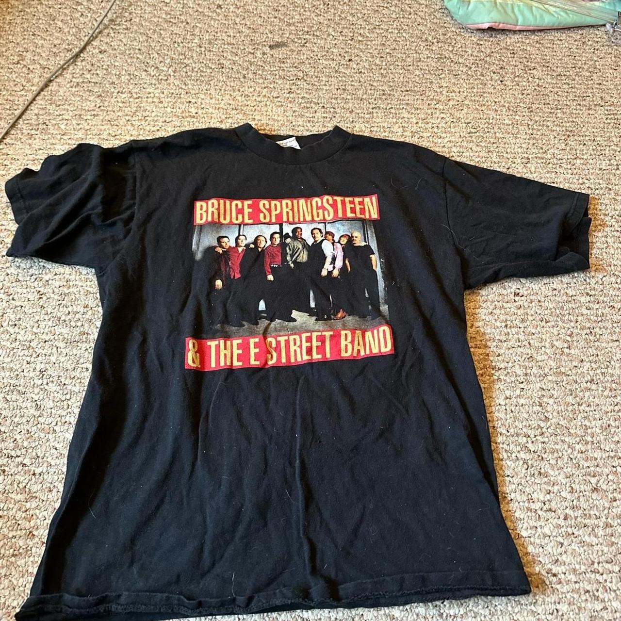 Vintage Bruce Springsteen tour T shirt great fit and... - Depop