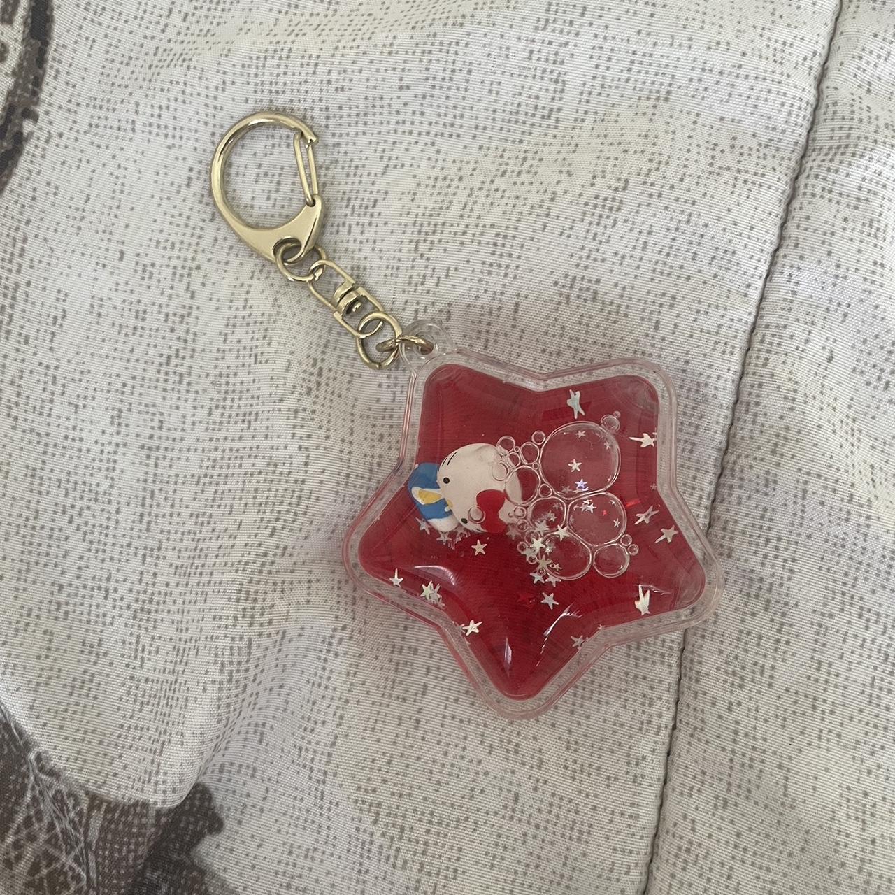 five below hello kitty star keychain super cute and... - Depop