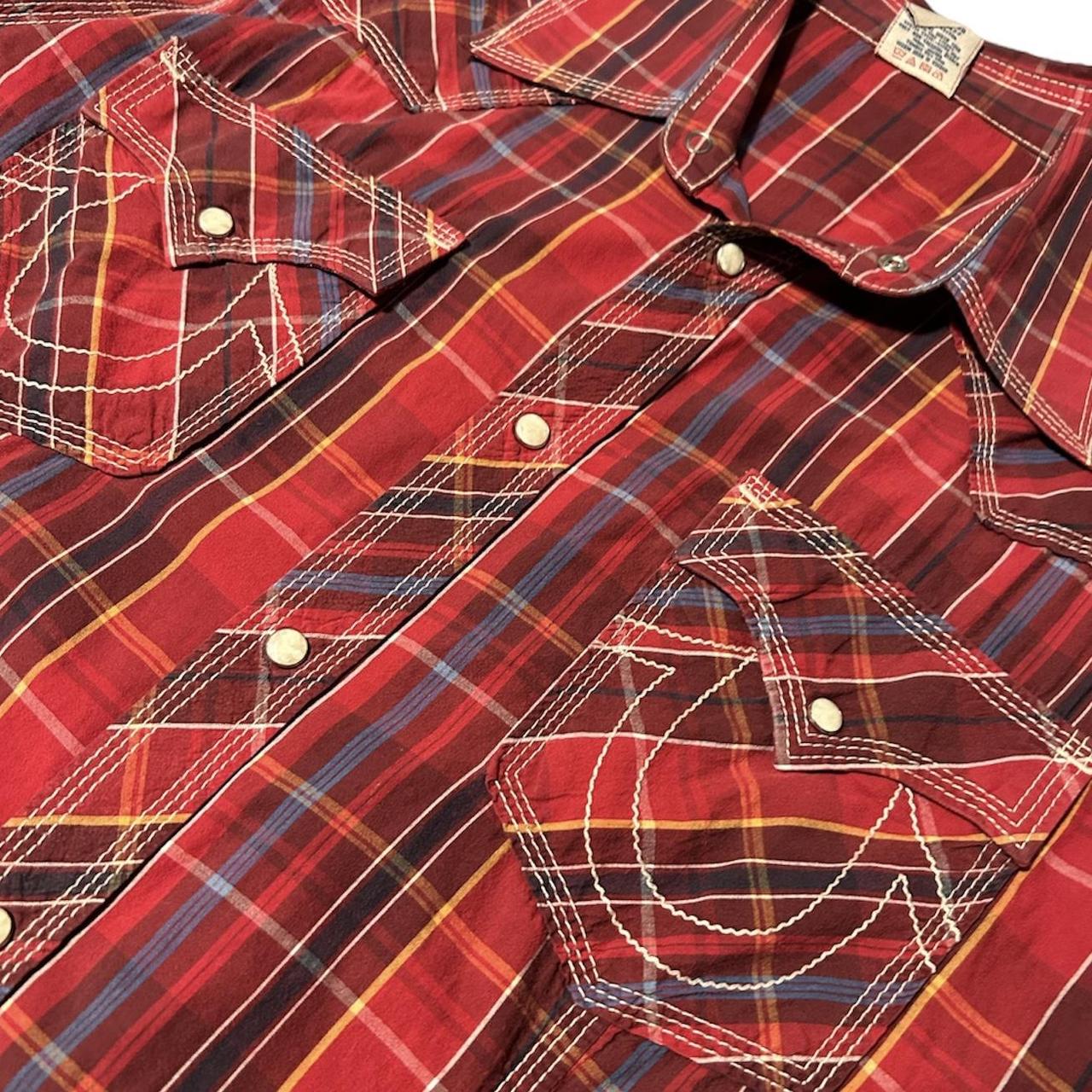 True religion button up size XXl fits xl-l Not on... - Depop