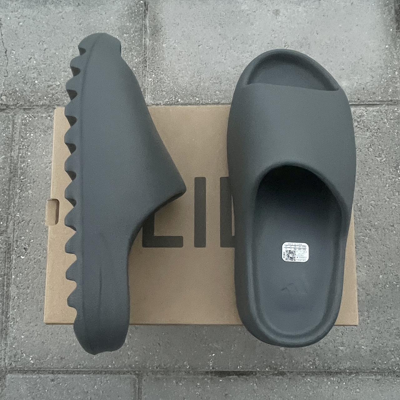 Slate Grey Yeezy Slides Size 11 Brand New Dont... - Depop