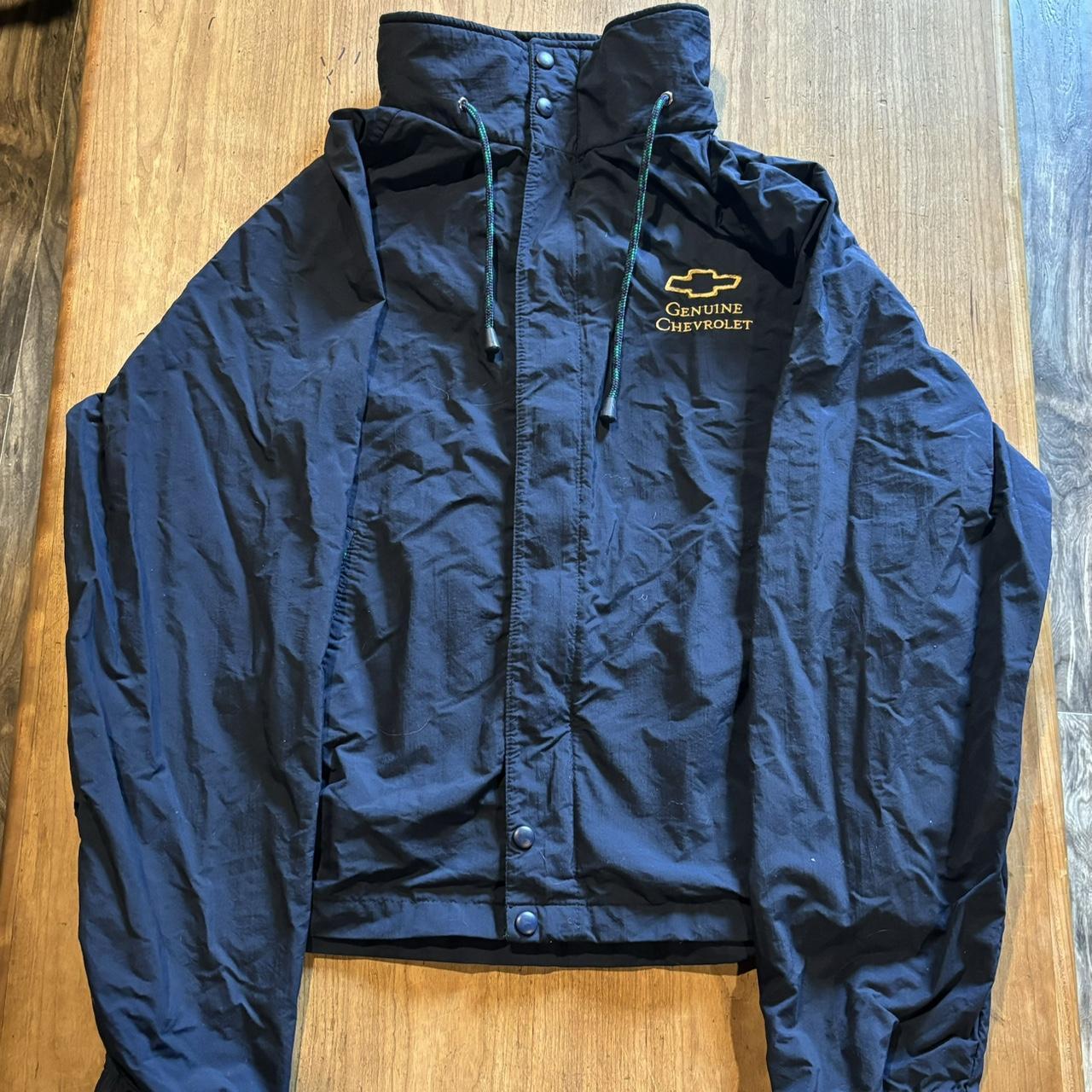 Vintage Chevy Windbreaker - Size: Men’s L -... - Depop