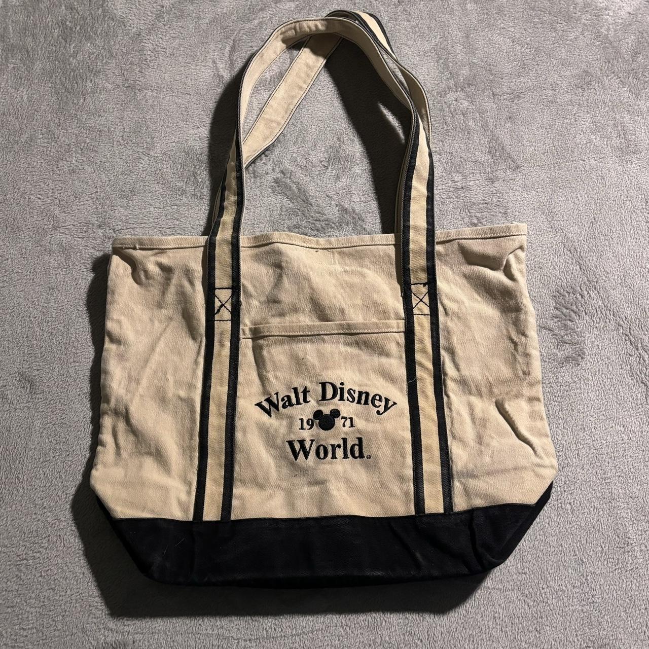 Vintage Walt Disney World Tote Bag (Bag is in... - Depop