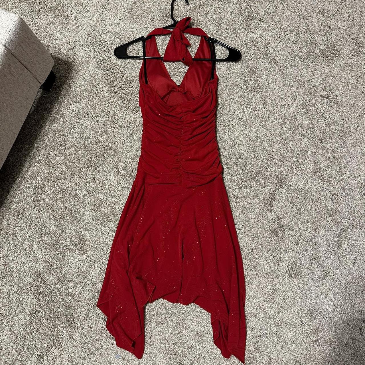 Ruby Rox Women's Red Dress | Depop