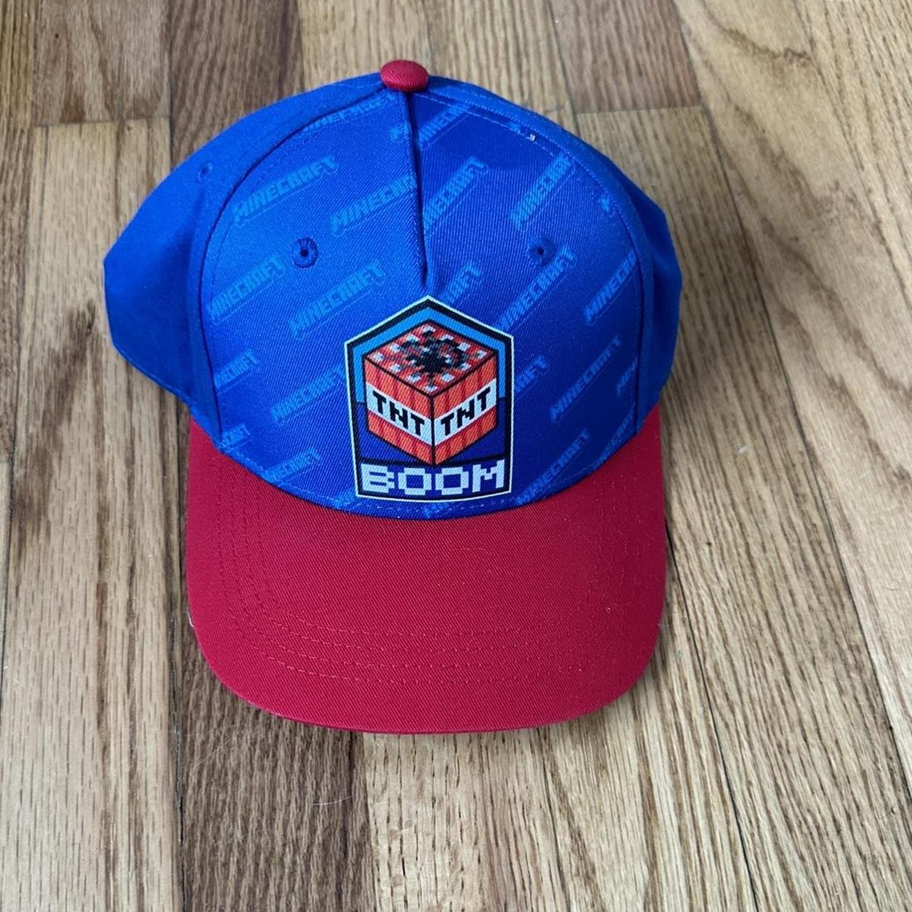 Minecraft TNT Boom Baseball Cap Youth Size- OSFM... - Depop