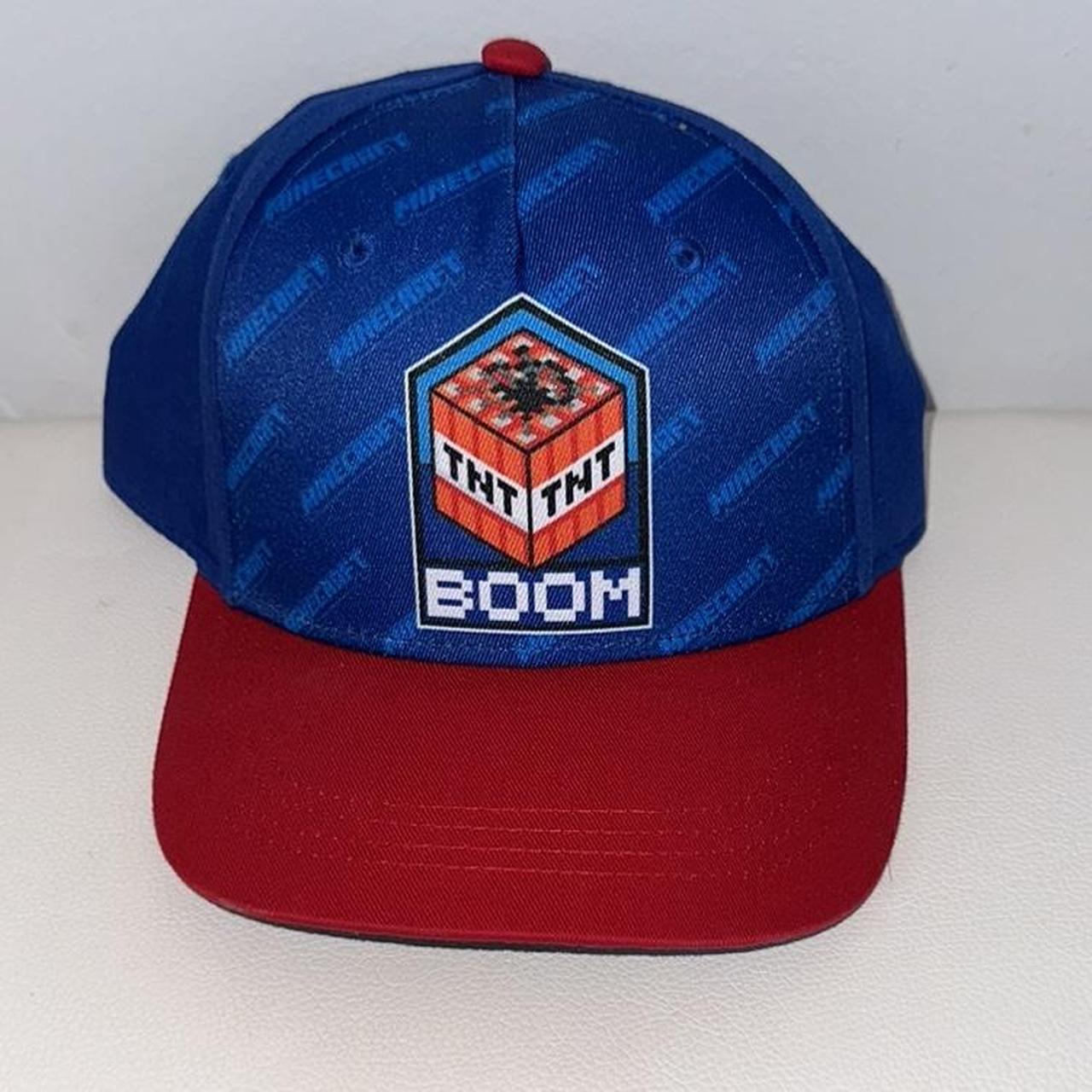 Minecraft TNT Boom Baseball Cap Youth Size- OSFM... - Depop