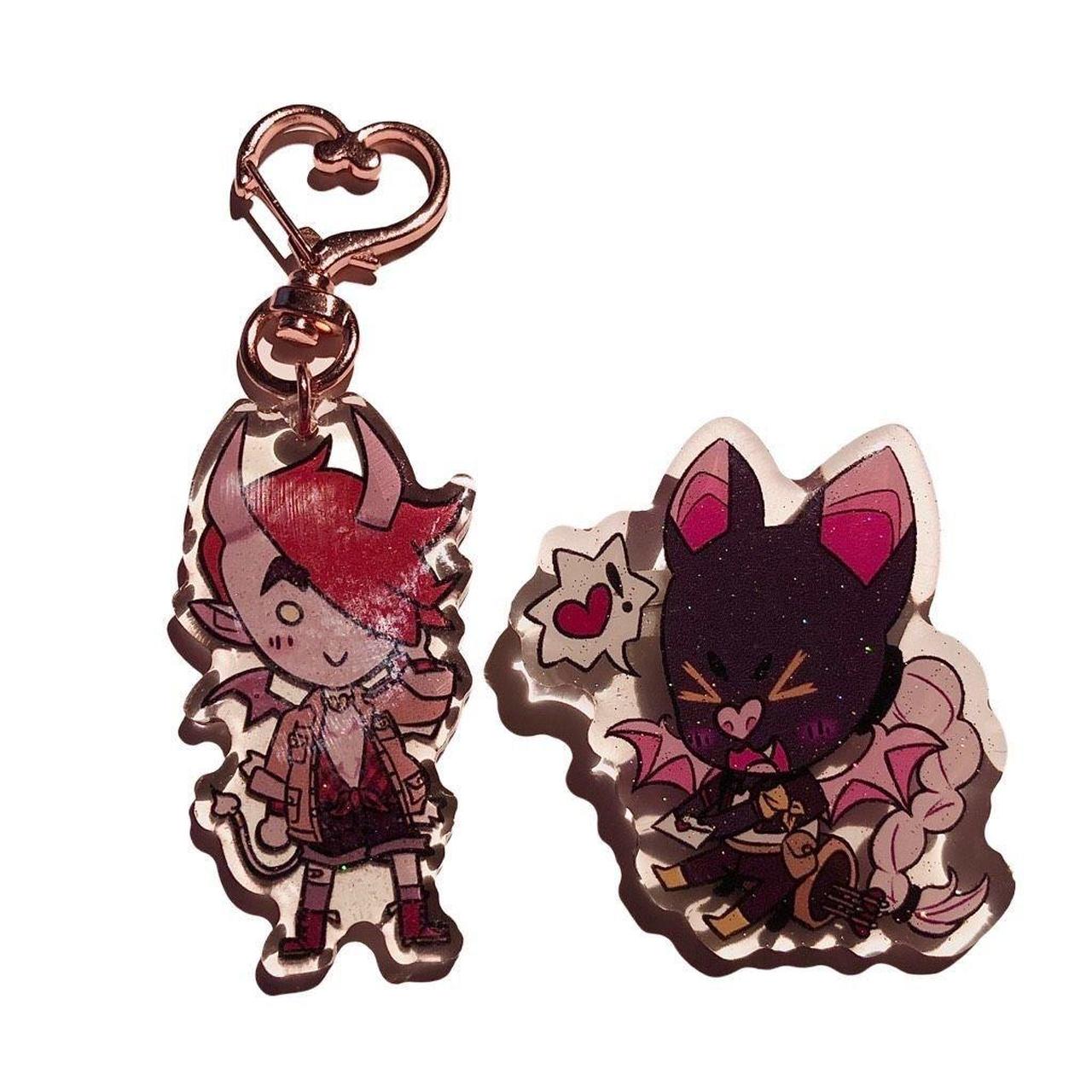 Monster Camp Monster Prom Acrylic Keychain + Pin... | Depop
