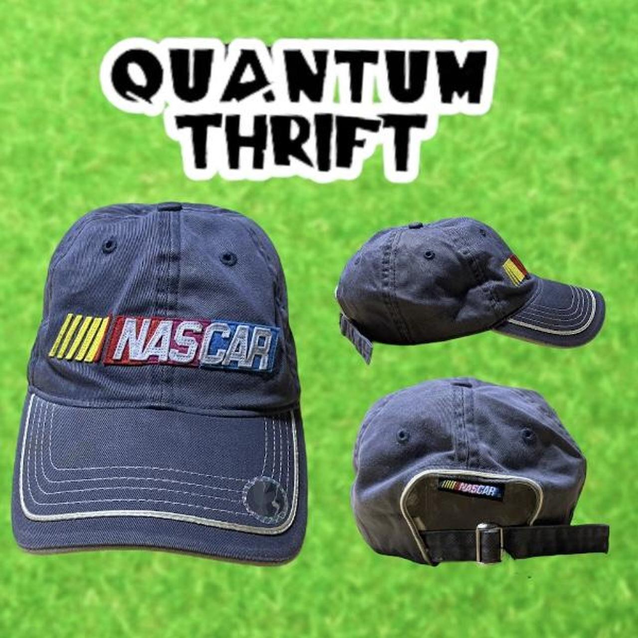 NASCAR STRAP BACK HAT GREY / MULTI OFSA 25$ - Depop