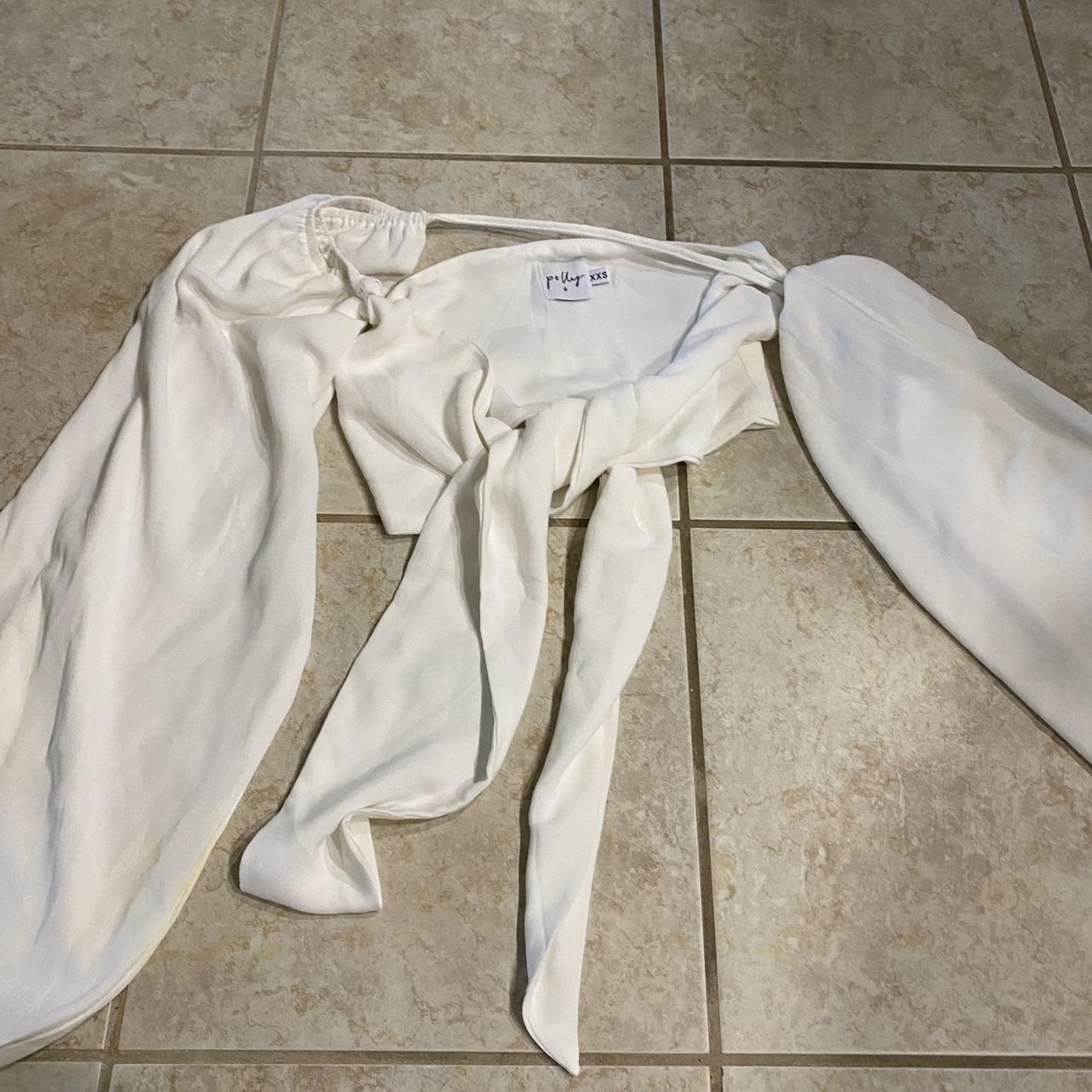 Polly White Top - Depop