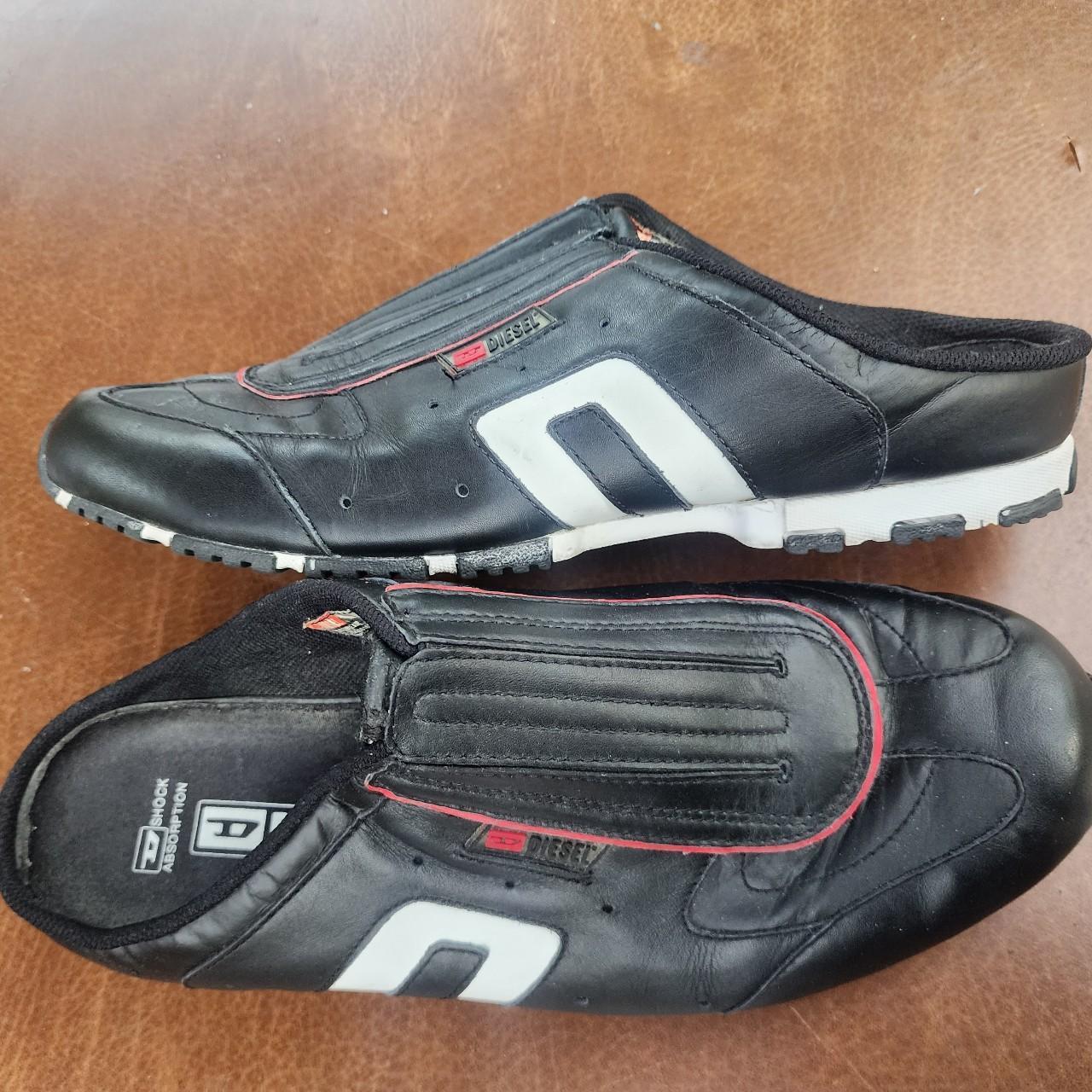 Diesel mens slip-on shoes size 13 preowned in good... - Depop