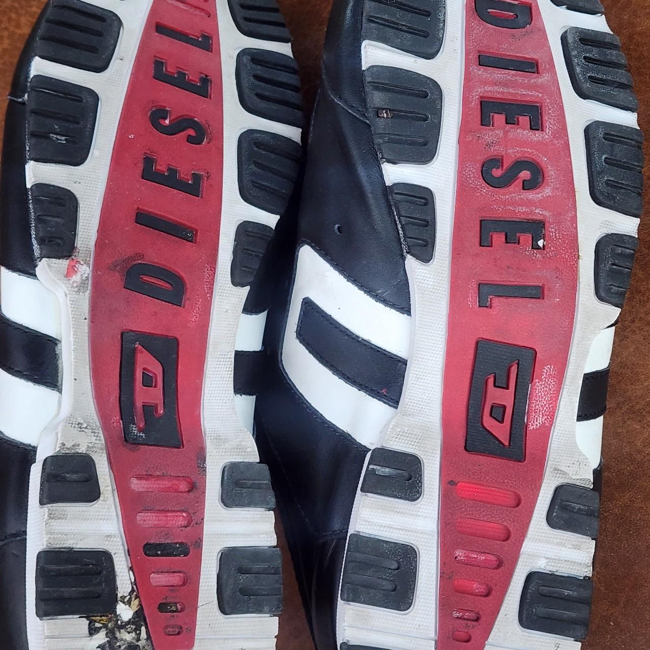 Diesel mens slip-on shoes size 13 preowned in good... - Depop