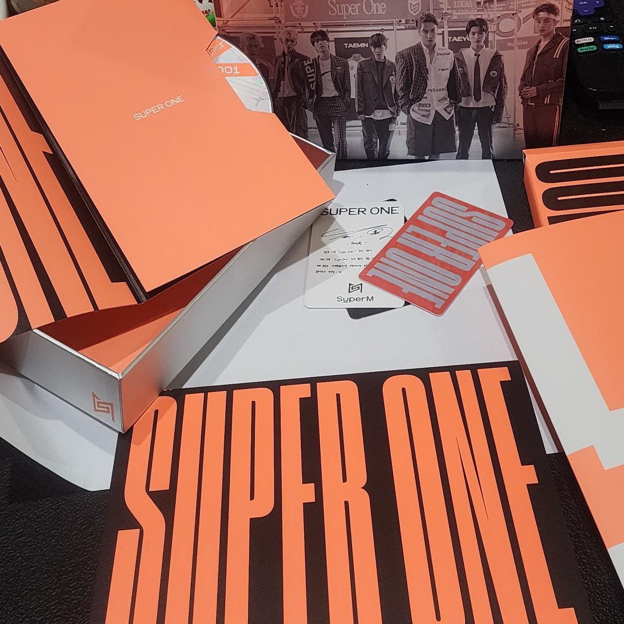 SuperM Super One album Target Exclusive 001 open box... - Depop