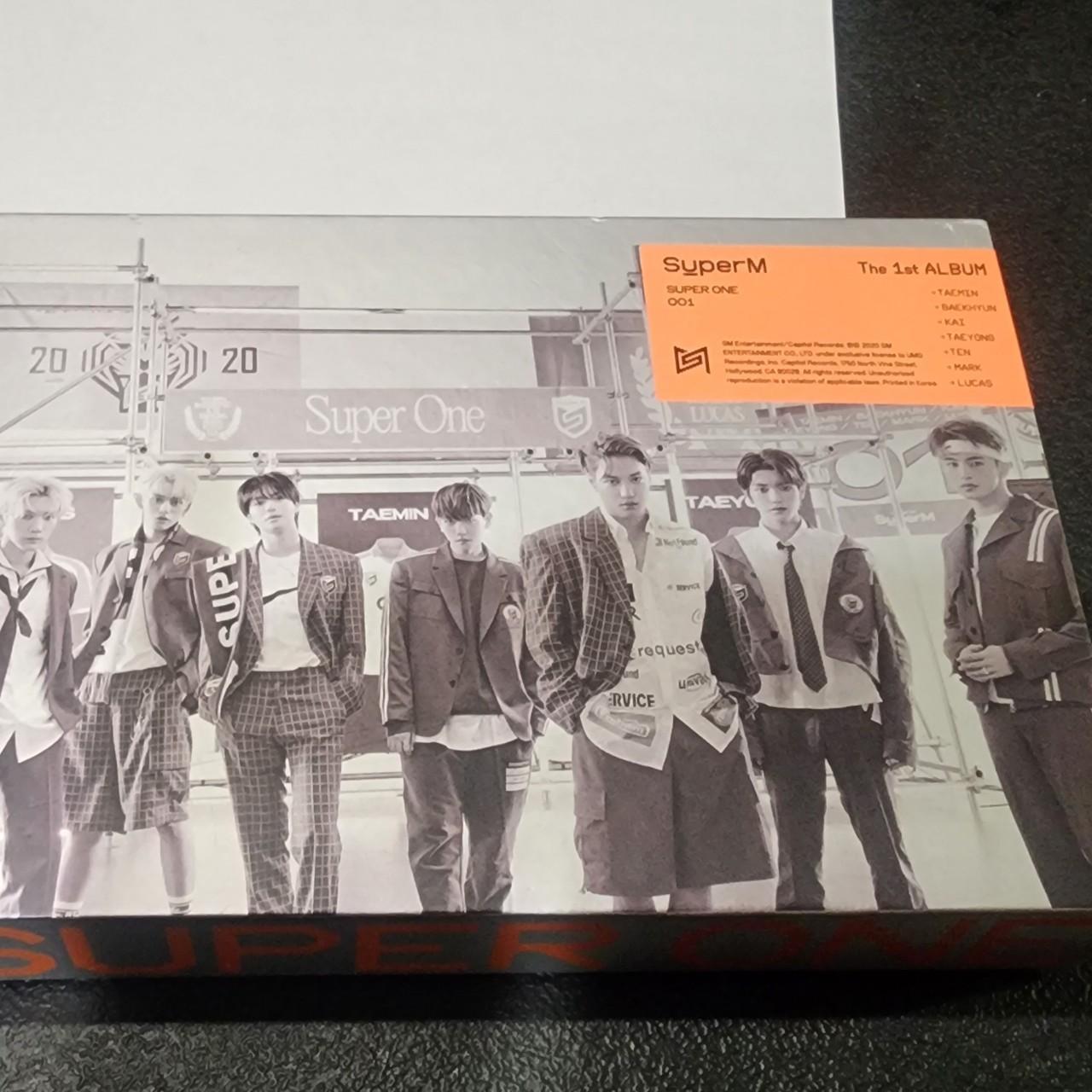 SuperM Super One album Target Exclusive 001 open box... - Depop