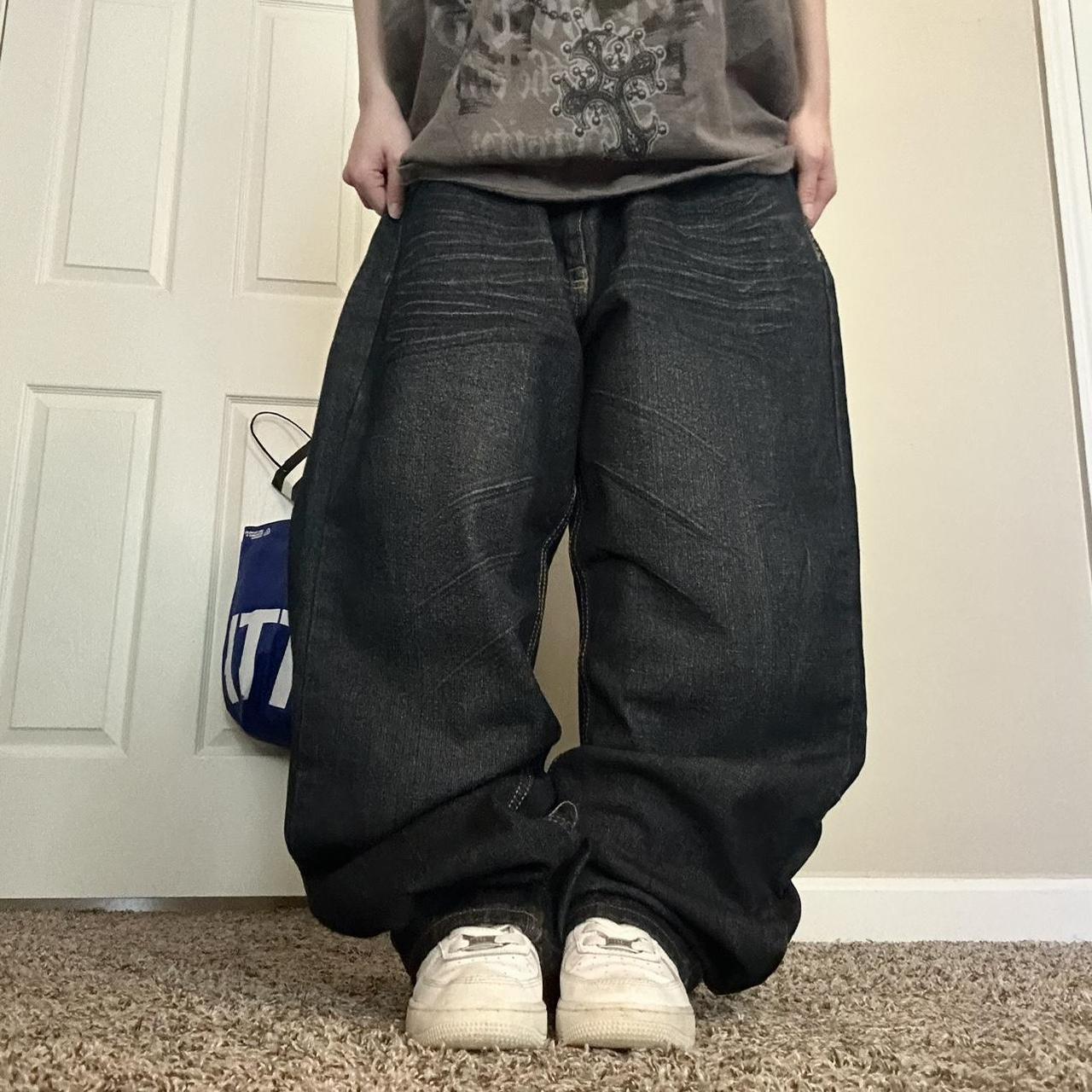 grunge 90s 2000s baggy jeans - brand Phat Farm #grunge | Depop