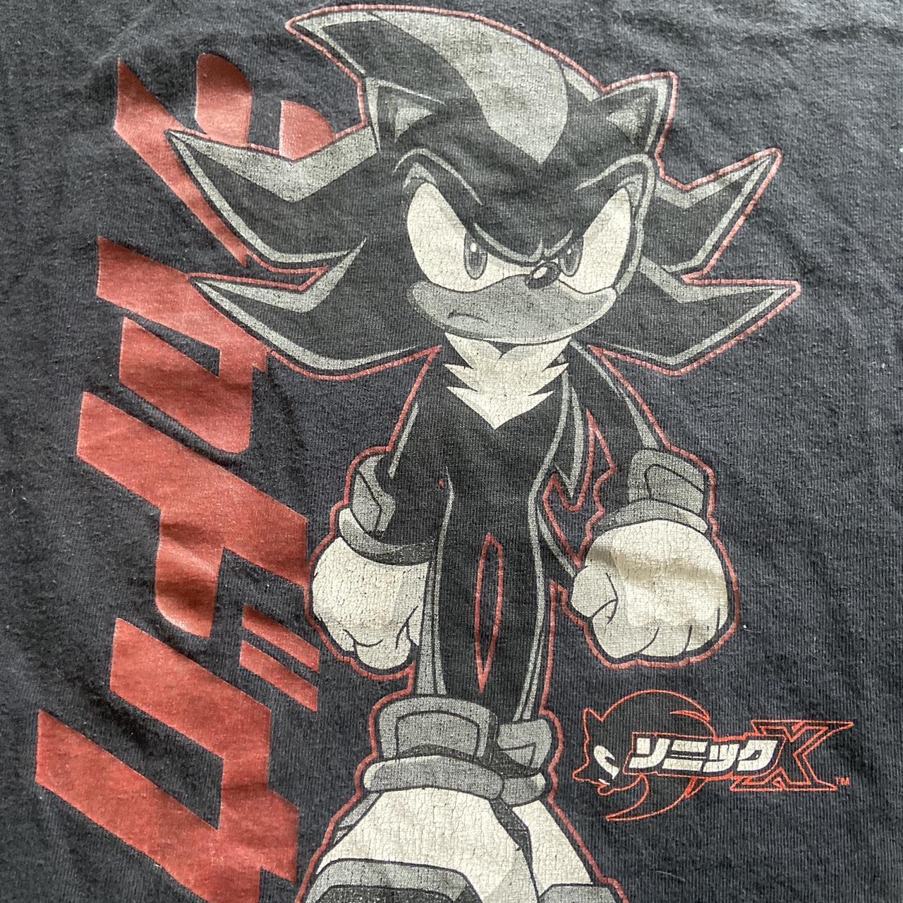 SHADOW THE HEDGEHOG GRAPHIC T Youth size: S... - Depop