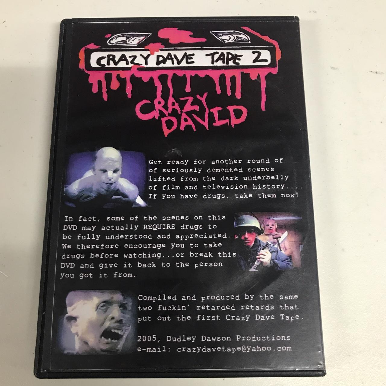 CRAZY DAVID “the crazy Dave tape 2”... - Depop