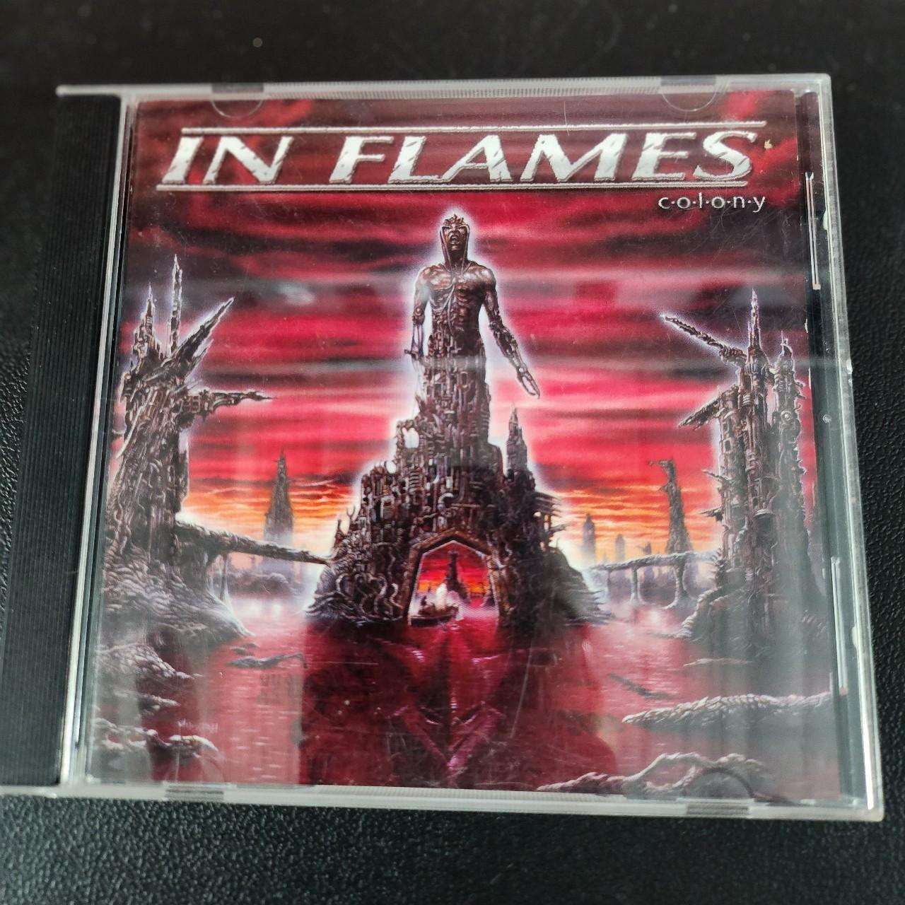 IN FLAMES 'colony' CD 11 track Metal promotional CD - Depop