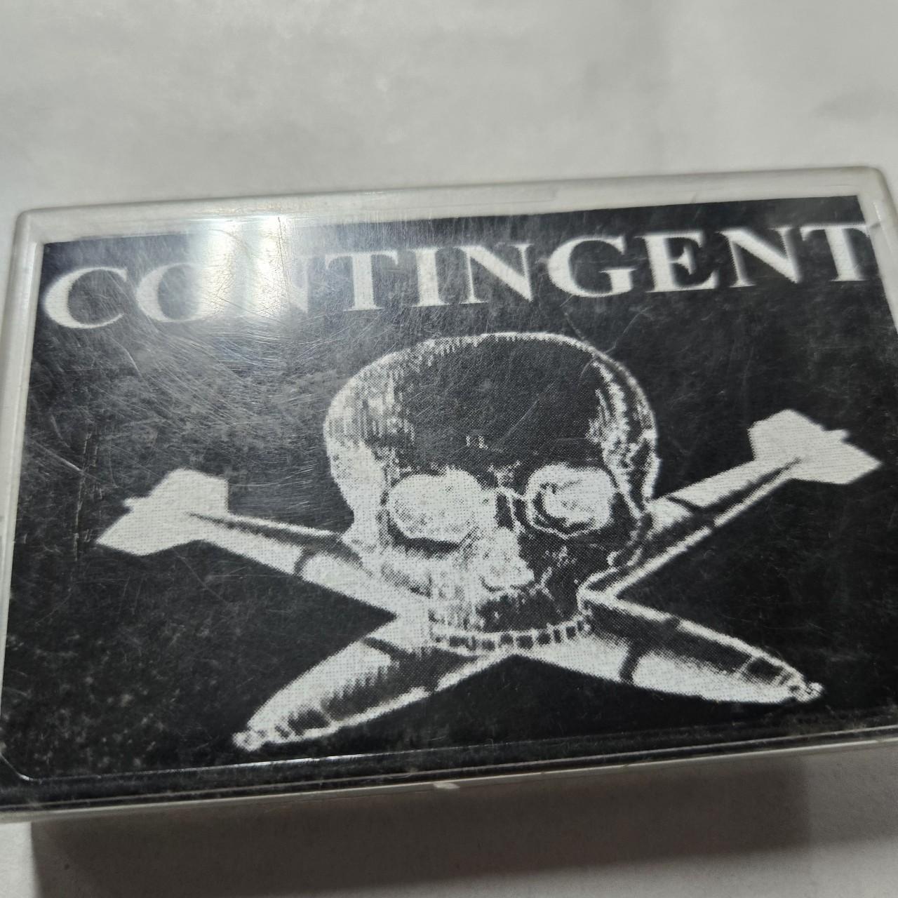 CONTINGENT self titled cassette CONTINGENT 4 track... - Depop