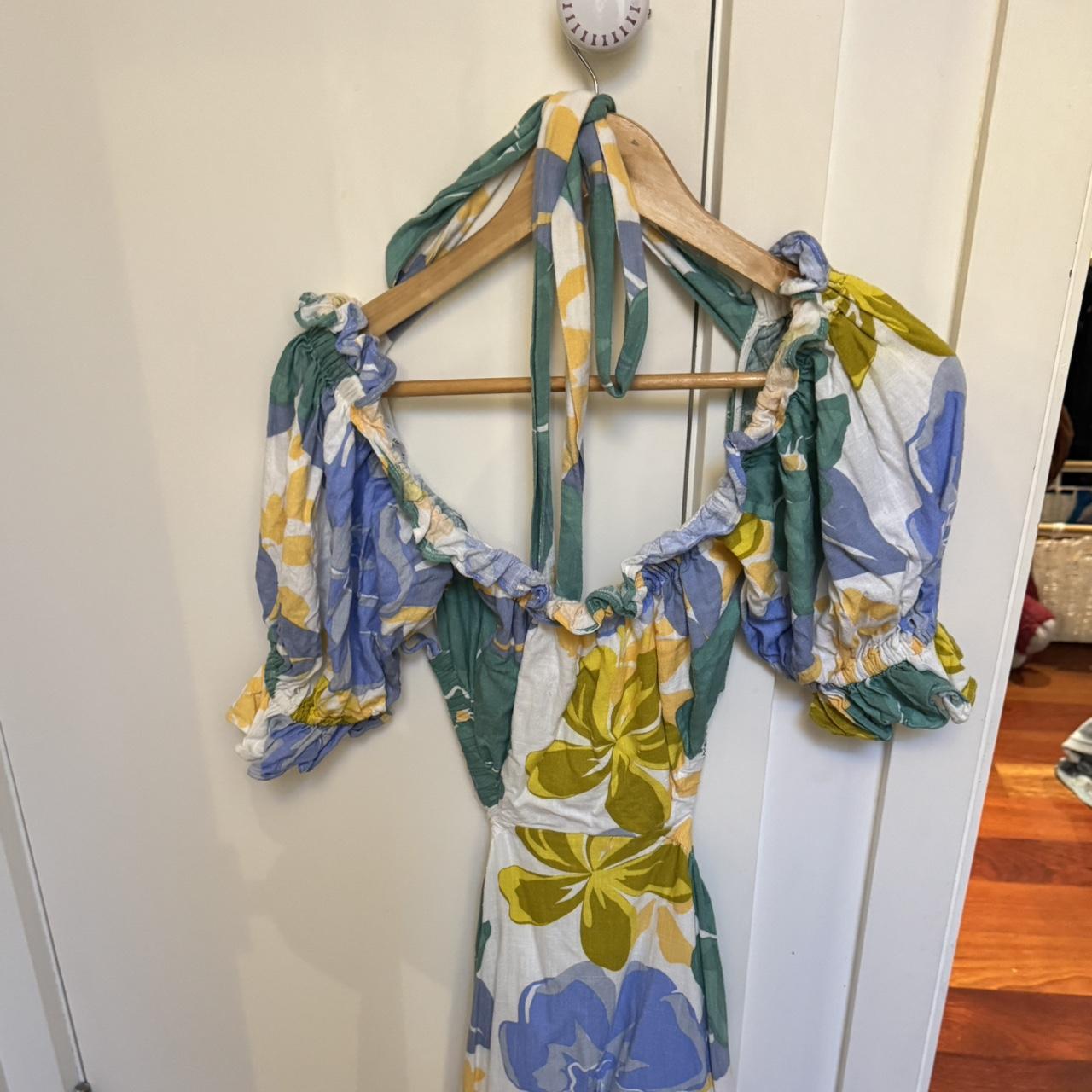 Kahla Off Shoulder Dress Size L Only use twice!... | Depop