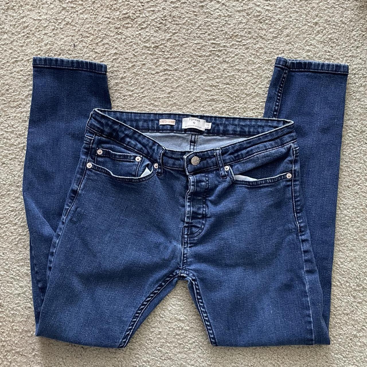 Topman stretch skinny 32s denim jeans. Mens denim... - Depop