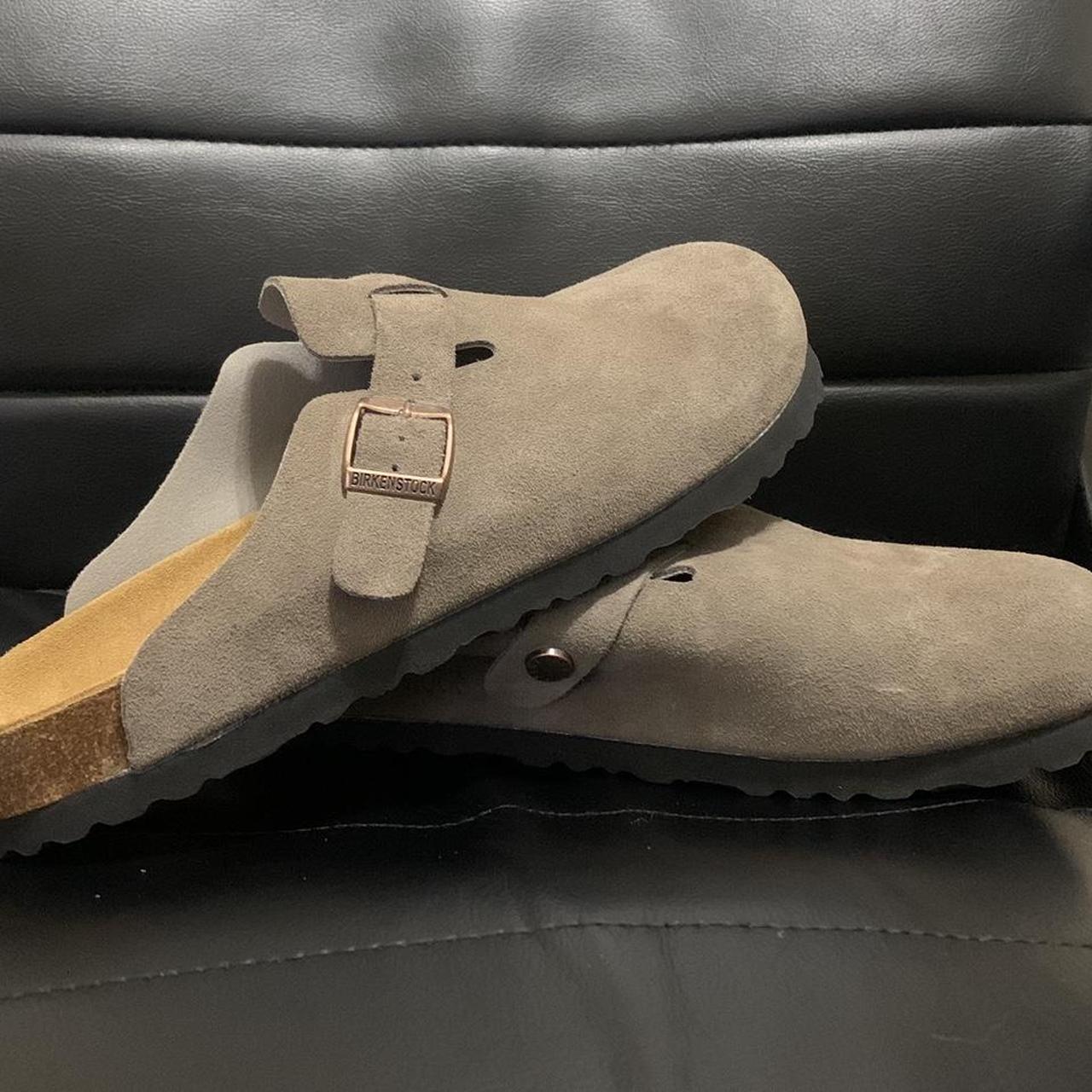 Birkenstock clogs grey WE DO NOT ACCEPT REFUNDS.... - Depop
