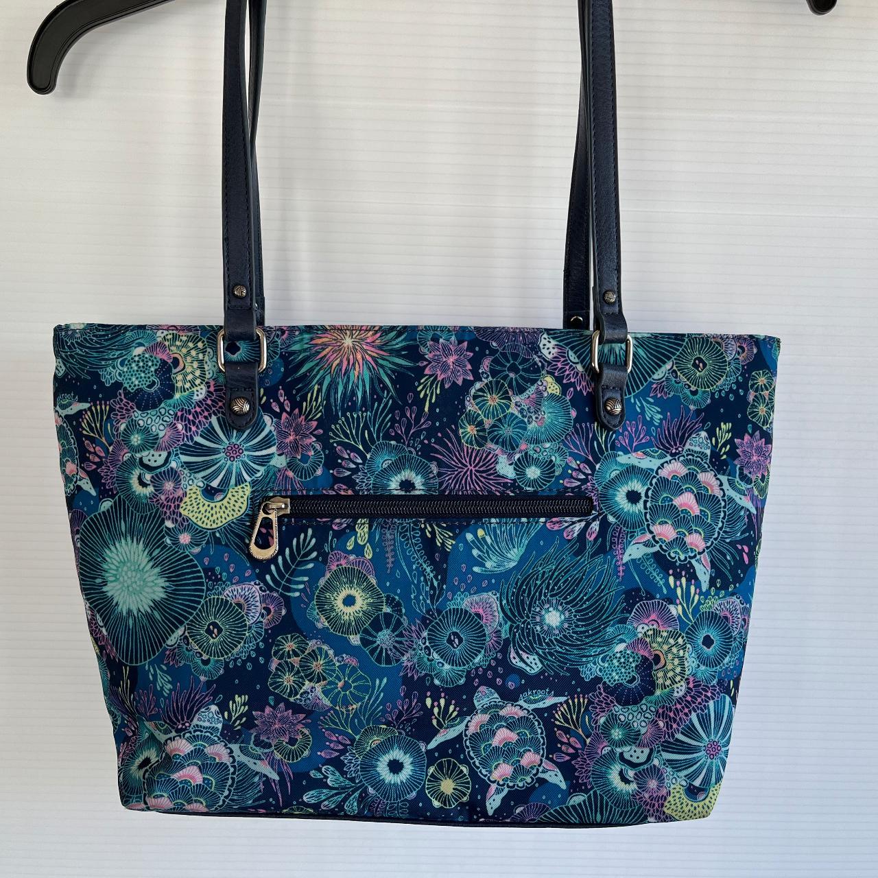 Sakroots Metro Tote Pattern: Royal Blue... - Depop