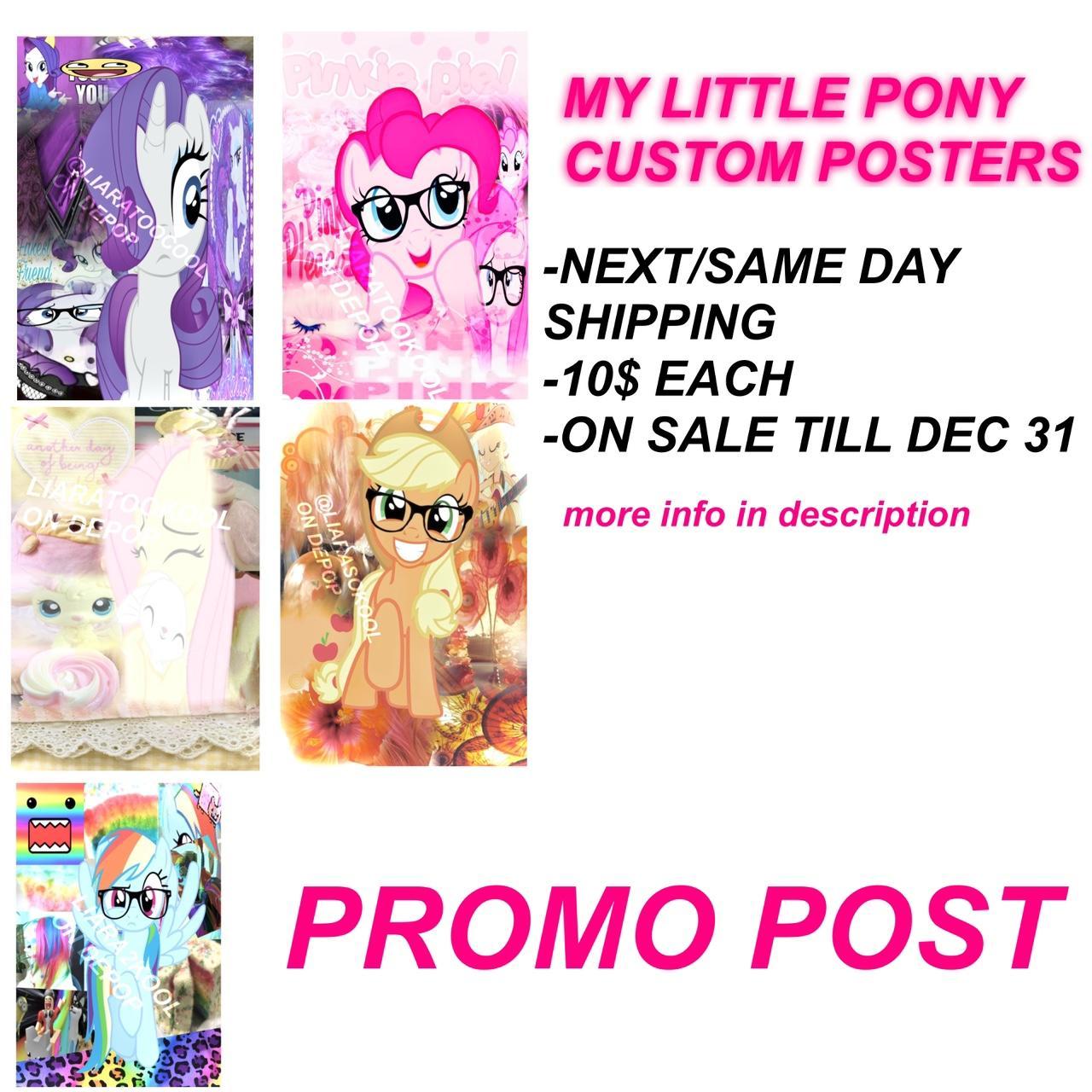 customized my Little Pony posters #MLP #posters #alt... | Depop